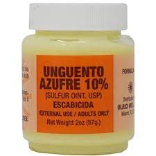 SULFUR OINTMENT/ UNGUENTO AZUFRE 2oz | PJ DISTRIBUTORS