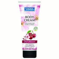 LUCKY BODY CREAM CHERRY BLOSSOM 6oz /12 | PJ DISTRIBUTORS