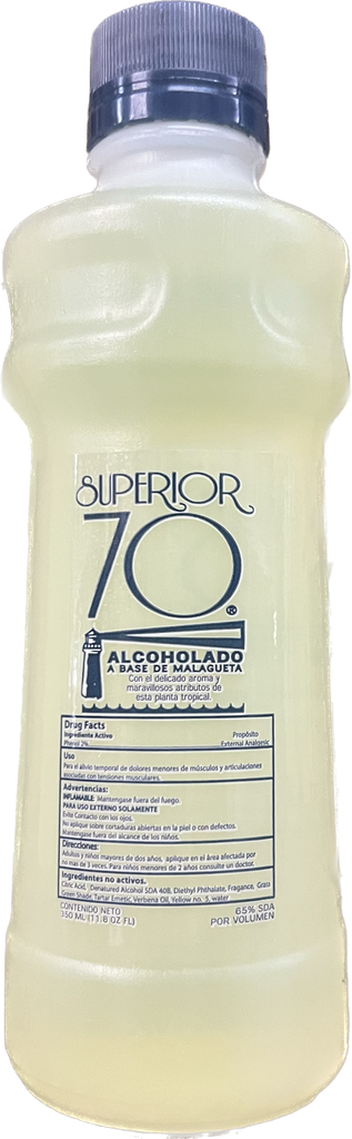 ALCOHOLADO SUPERIOR 70 -11.8oz /24 | PJ DISTRIBUTORS