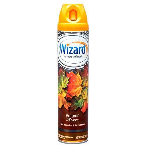 WIZARD AIR Freshener Spray Autumn Breeze 10oz /12 | PJ DISTRIBUTORS