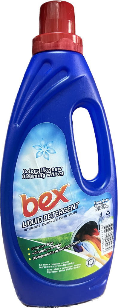 BEX LIQUID LAUNDRY DET 1000ml- 33oz /12 | PJ DISTRIBUTORS