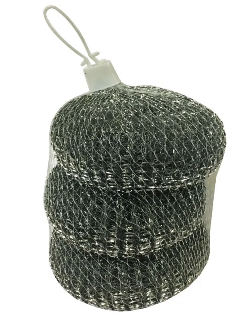 SILVER SCOURER BALL 3PK (K00304) /72 | PJ DISTRIBUTORS