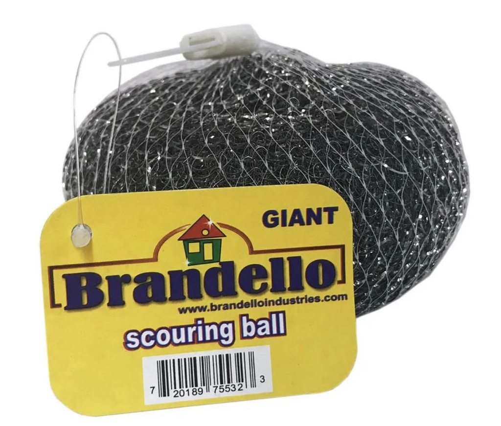 BRANDELLO Scourer Giant Scouring Ball (DQ-WX80G) /200 | PJ DISTRIBUTORS