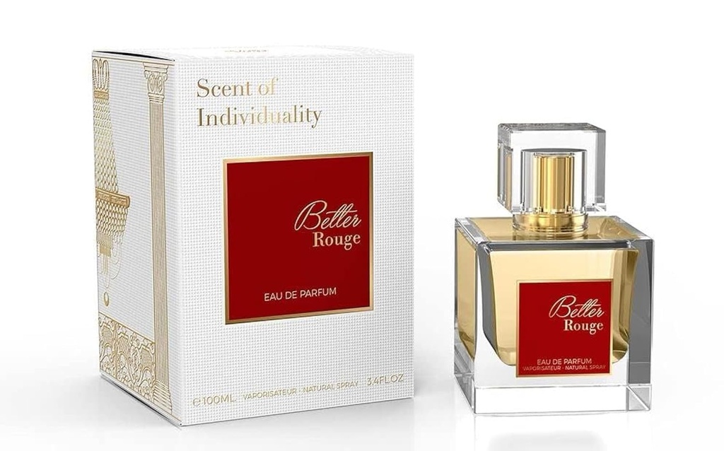 BETTER ROUGE PERFUME EAU DE PARFUM 3.4OZ F/M | PJ DISTRIBUTORS