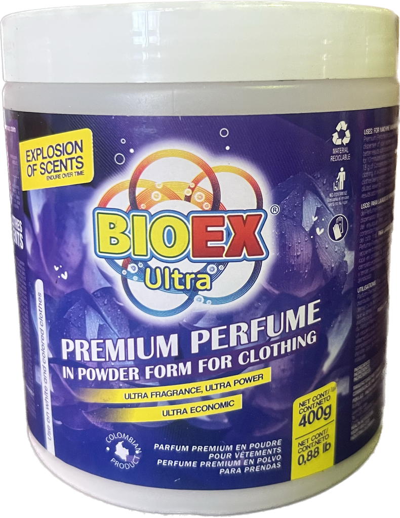 BIOEX LAUNDRY POWDER Premium Scent 400GM /24 | PJ DISTRIBUTORS
