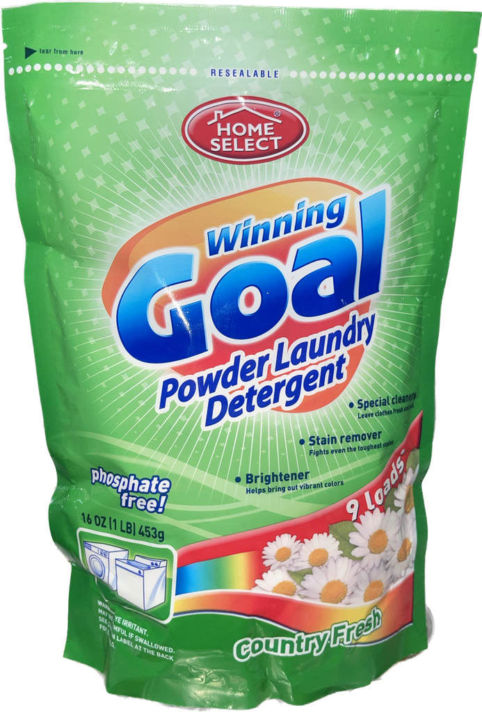 LAUNDRY DETERGENT W.GOAL 1LB /12 | PJ DISTRIBUTORS