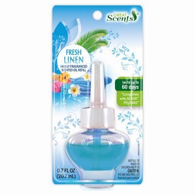 HOME S. PLUG-IN LINEN 0.7oz /12 | PJ DISTRIBUTORS