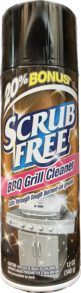 SCRUB FREE BBQ GRILL CLEANER 12oz /12 | PJ DISTRIBUTORS
