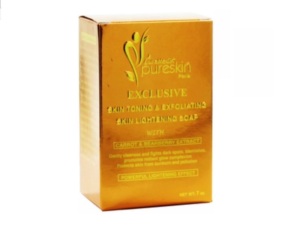 CURE MEDIX PURESKIN PARIS SOAP EXFOLIATING /72 | PJ DISTRIBUTORS