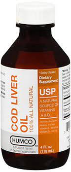 HUMCO COD LIVER OIL 4oz | PJ DISTRIBUTORS
